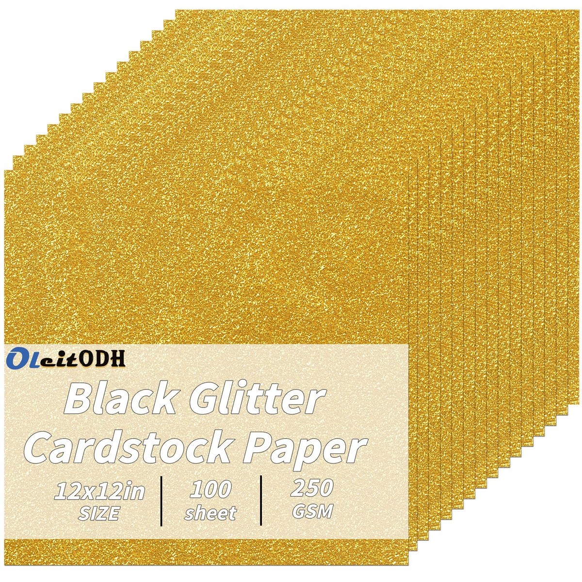 Recollections Paper Gold Glitter RECOLLECTIONS, GOLD FOIL Cardstock