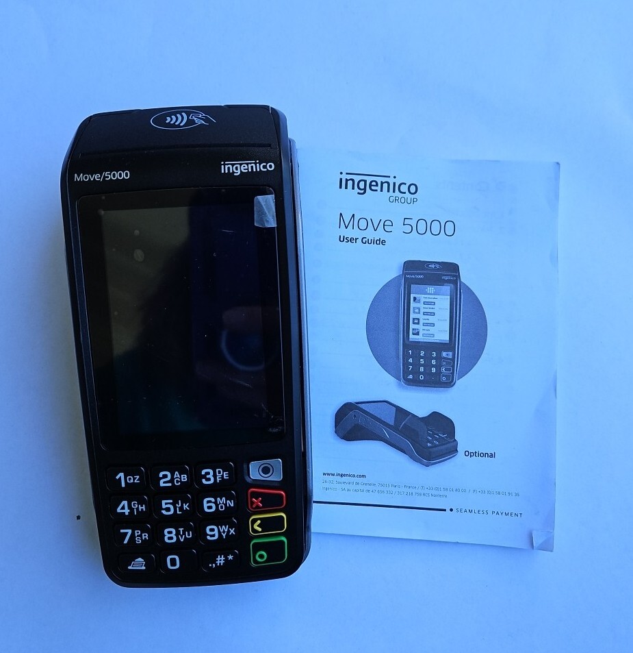 Ingenico Move 5000, 4G, Bluetooth, WiFi Terminal | eBay