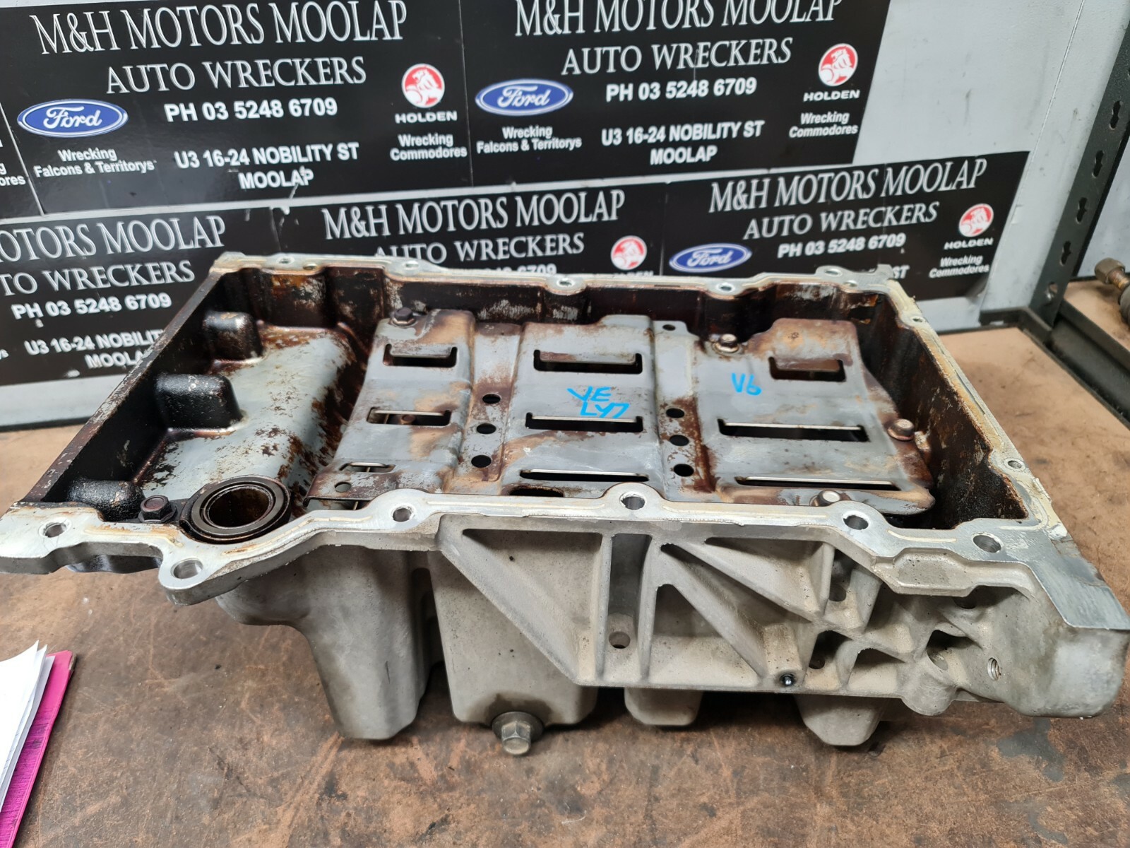 HOLDEN VE SERIES 1 V6 LY7 COMMODORE SUMP 92066590 | eBay Australia