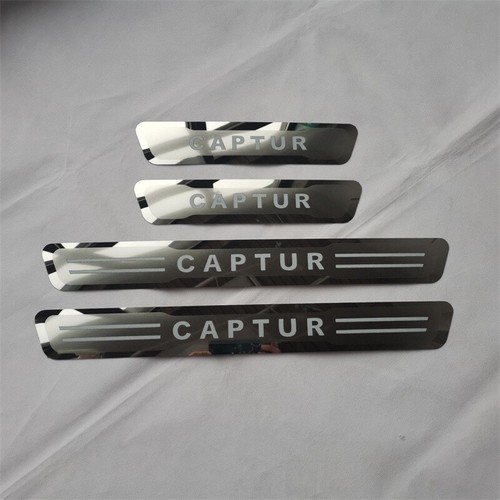 Door Sill Cover Scuff Plate Protector Sticker Trim For Renault CAPTUR ...