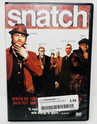 Snatch (DVD, 2000, Widescreen & Full Screen) Brad Pitt Jason Statham 43396015661| eBay