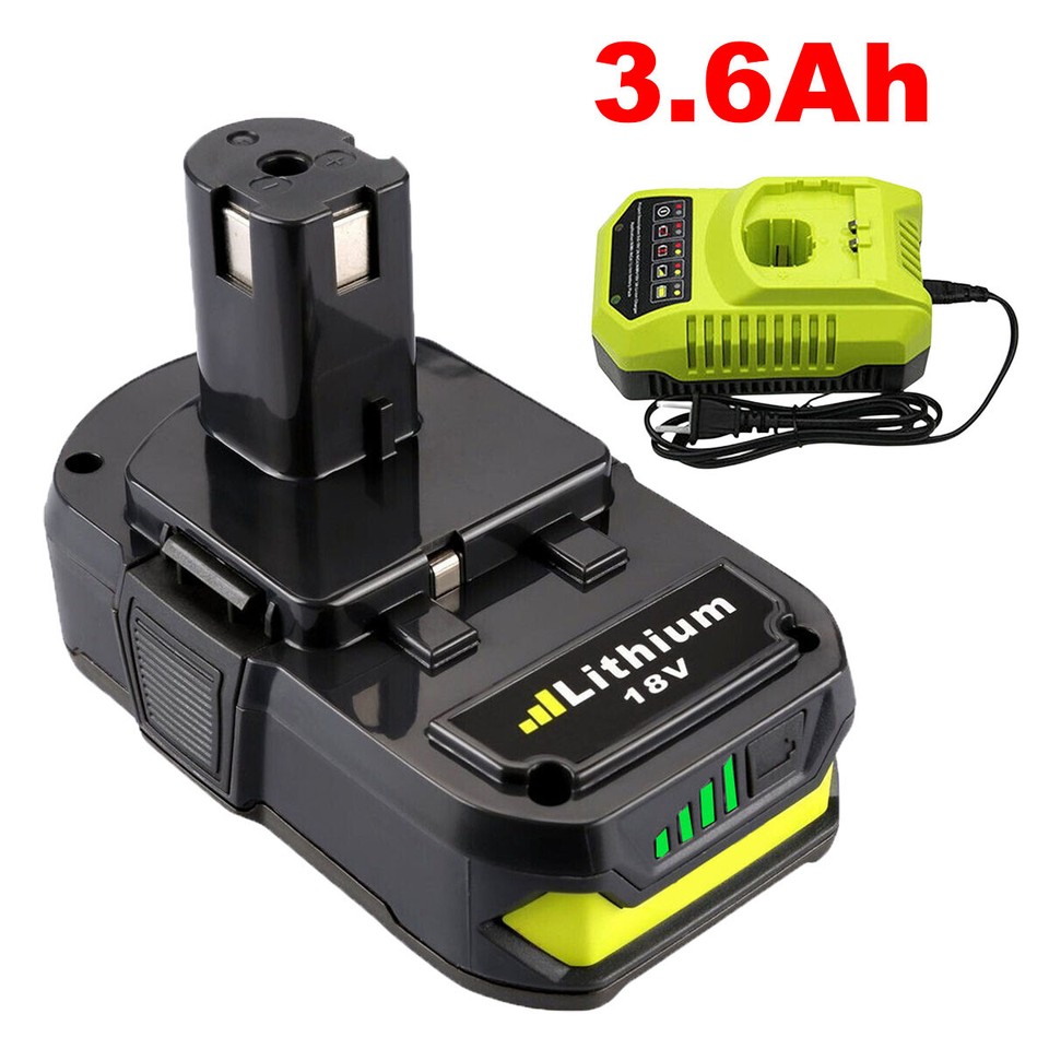 1-2Pack For RYOBI Plus P108 18V 12Ah High Capacity Battery 18 Volt ...