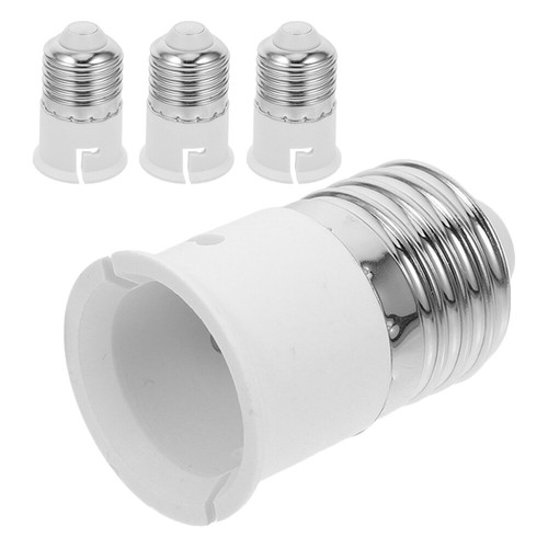 4 Pcs Lamp Adapter Fitting Light Bulb Extender Socket Base Converter | eBay