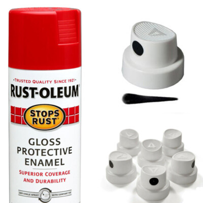 5 Spray NOZZLES for Rust-Oleum Stops Rust Spray Paint | eBay