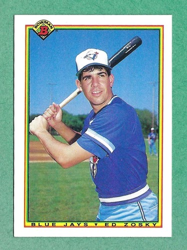 1990 Bowman Baseball - Ed Zosky #523 Blue Jays Rookie | eBay