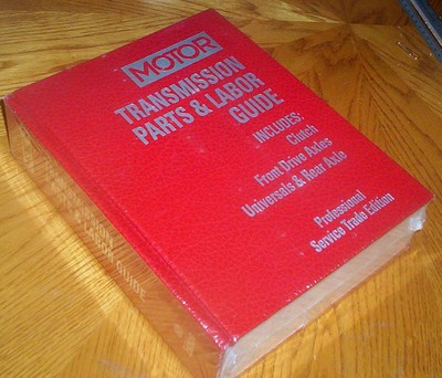 Motor Transmission parts & Labor Guide 6th Edition Brand NEW Sealed | eBay