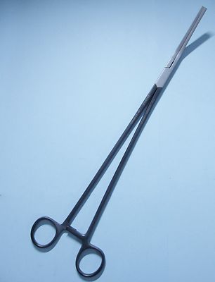 Intestinal Clamp 326mm 25° Non-Crushing, 3mm Jaw Tip, Glassman Germany ...