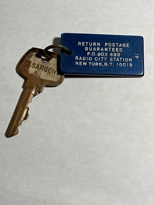 Sheraton Hotel Motel Room Key Fob & Key New York New York #1540 | eBay