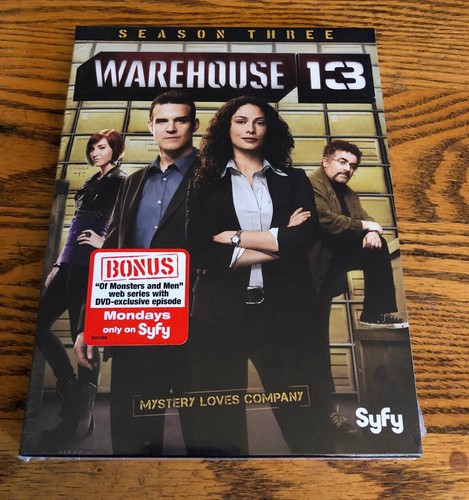 Warehouse 13: Season 3 (DVD, 2012, 3-Disc Set) 25192124082| eBay