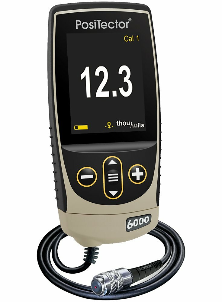 DeFelsko FS1-G PosiTector 6000 FS1 Standard Body, Ferrous Metals, 0 ...