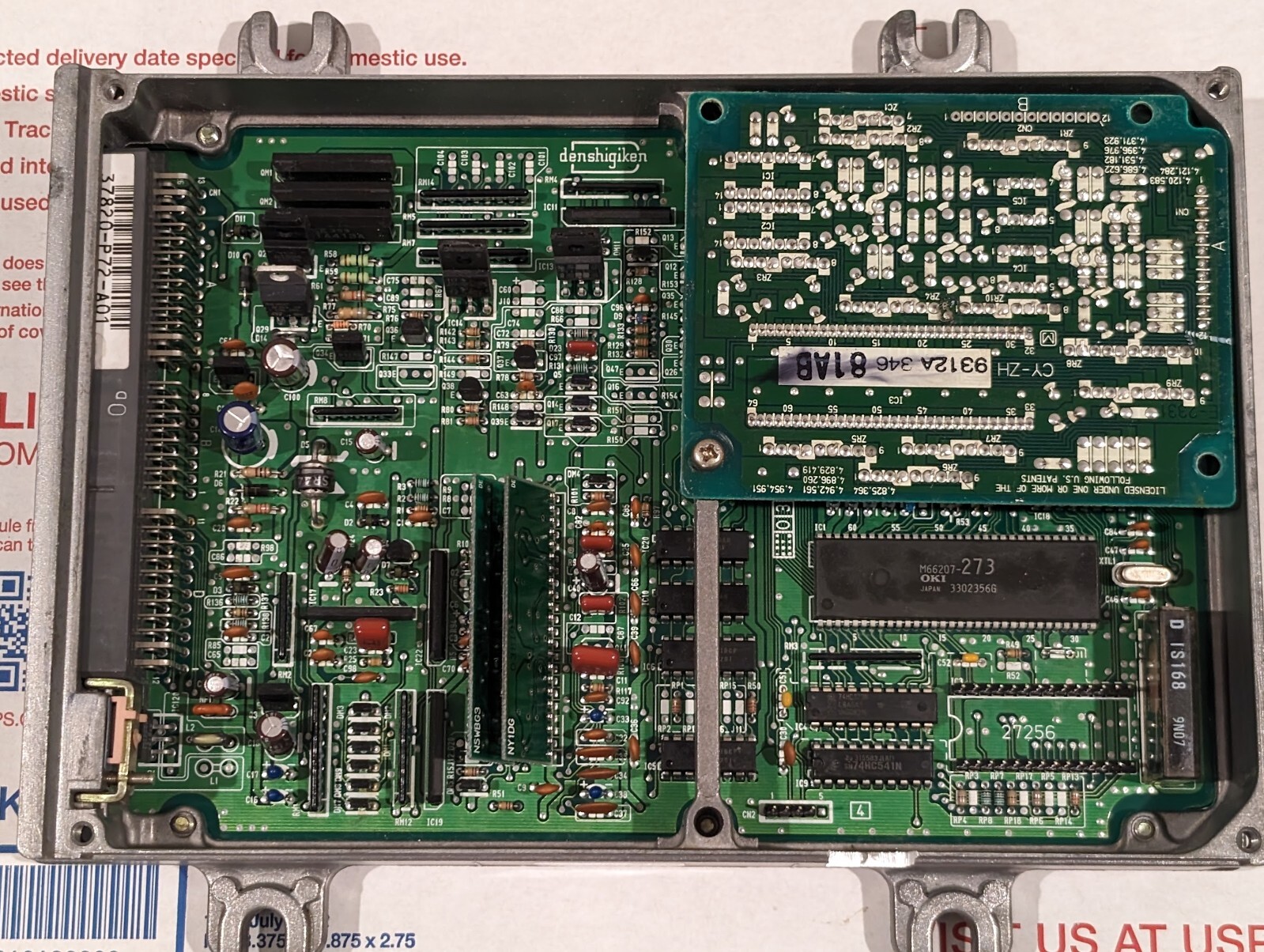 P72-a01 ECU Acura Integra GSR Obd1 Engine Control Unit Virgin 94 95 for ...