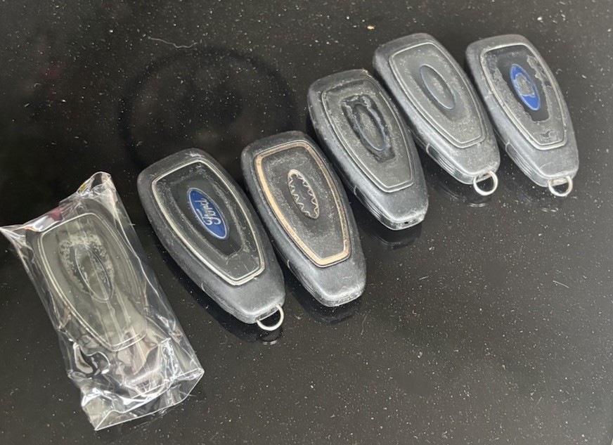 6x FORD 3 BUTTON REMOTE SMART CAR KEY FOBS | eBay UK