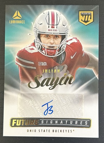 2025 Luminance Julian Sayin Auto Future Signatures Ohio State Buckeyes ...
