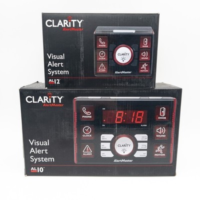 Clarity AlertMaster Visual Alert AL10 Base System AL12 Remote Receiver ...