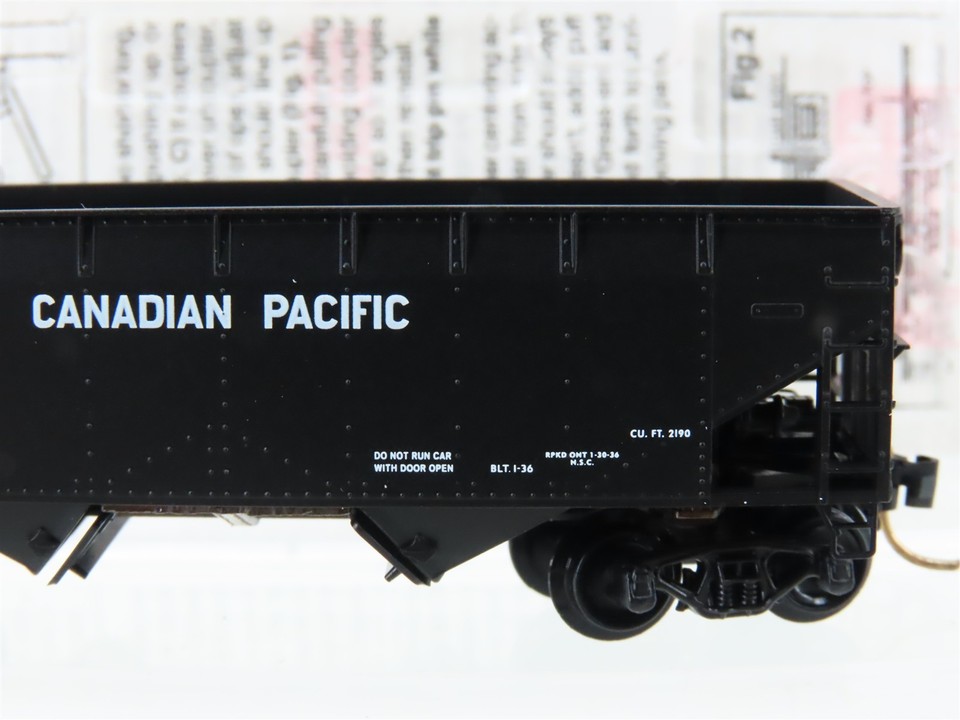 N Scale Micro-Trains MTL 55150 CP Canadian Pacific 33' 2-Bay Open ...