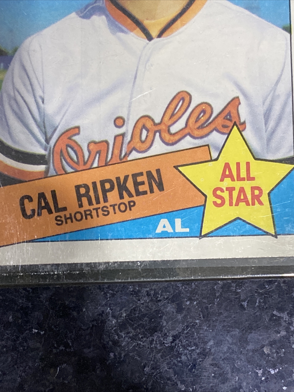 1985 Topps #704 Cal Ripken All-Star NM-MT Set Break Orioles Baseball ...