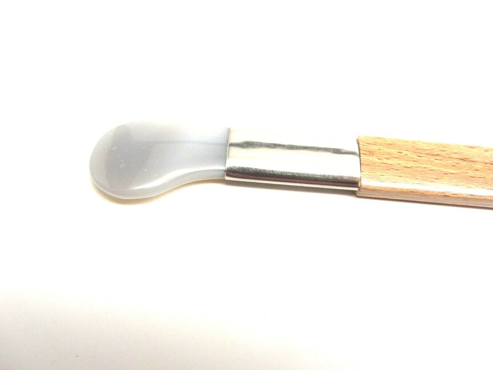 Agate Burnishers Bezel Gold Silver Leaf Clay Metal Bookbinders Curved ...