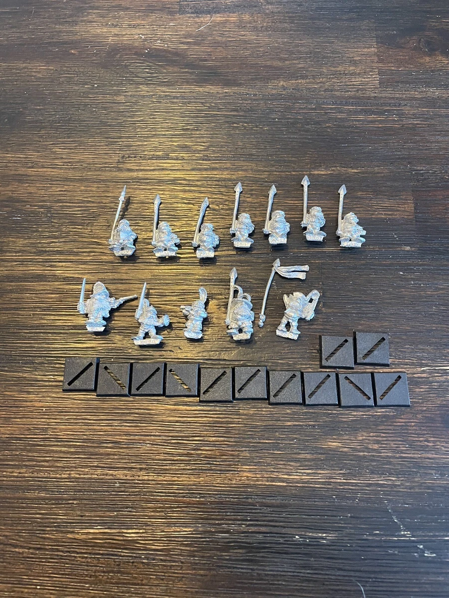 Warhammer Dwarfs Oop Spear Regiment