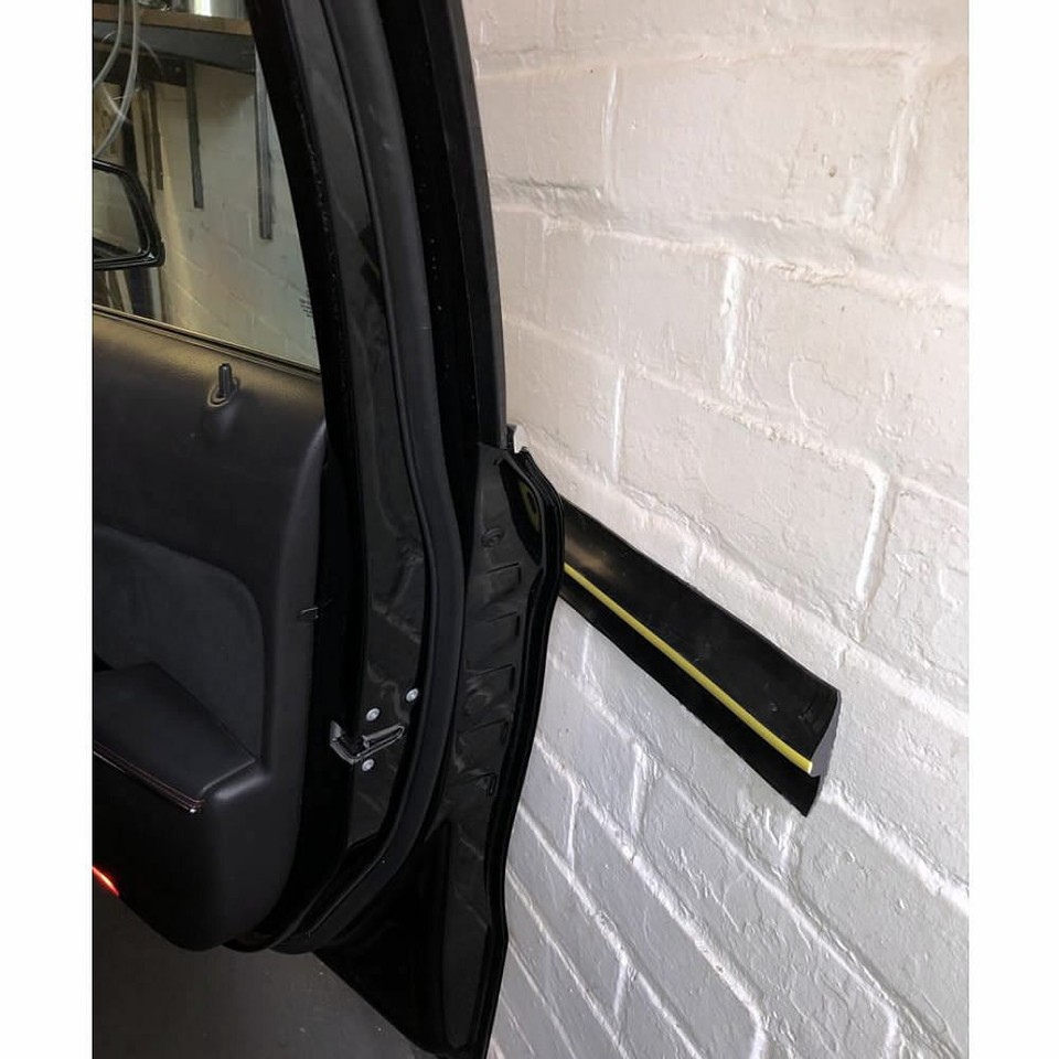 Garage Car Door Protector HEAVY DUTY RUBBER Wall Bumper Guard Safety ...
