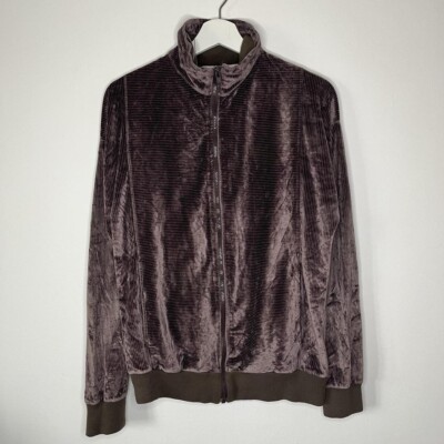 Christian Dior Vintage Women’s Velour Zip Up Jacket M | eBay