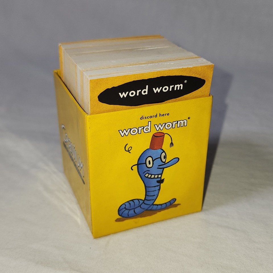 Cranium Board Game Word Worm Cards ONLY 2002 Replacement Part VTG ...