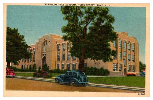 Postcard BUILDING SCENE Rome New York NY j/01 AU9866 | eBay