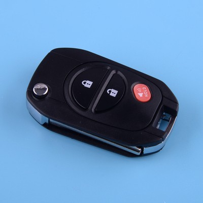 3-Button Remote Flip-Out Key Fob Fit For Toyota Sienna Tacoma Sequoia ...