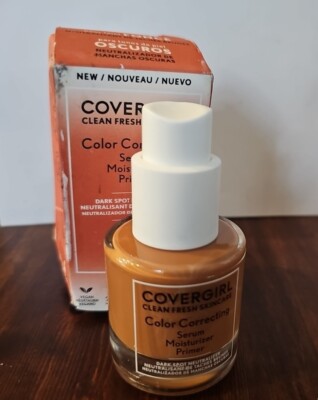 Covergirl Color Correcting Serum Moisturizer Primer, Deep Skintones | eBay
