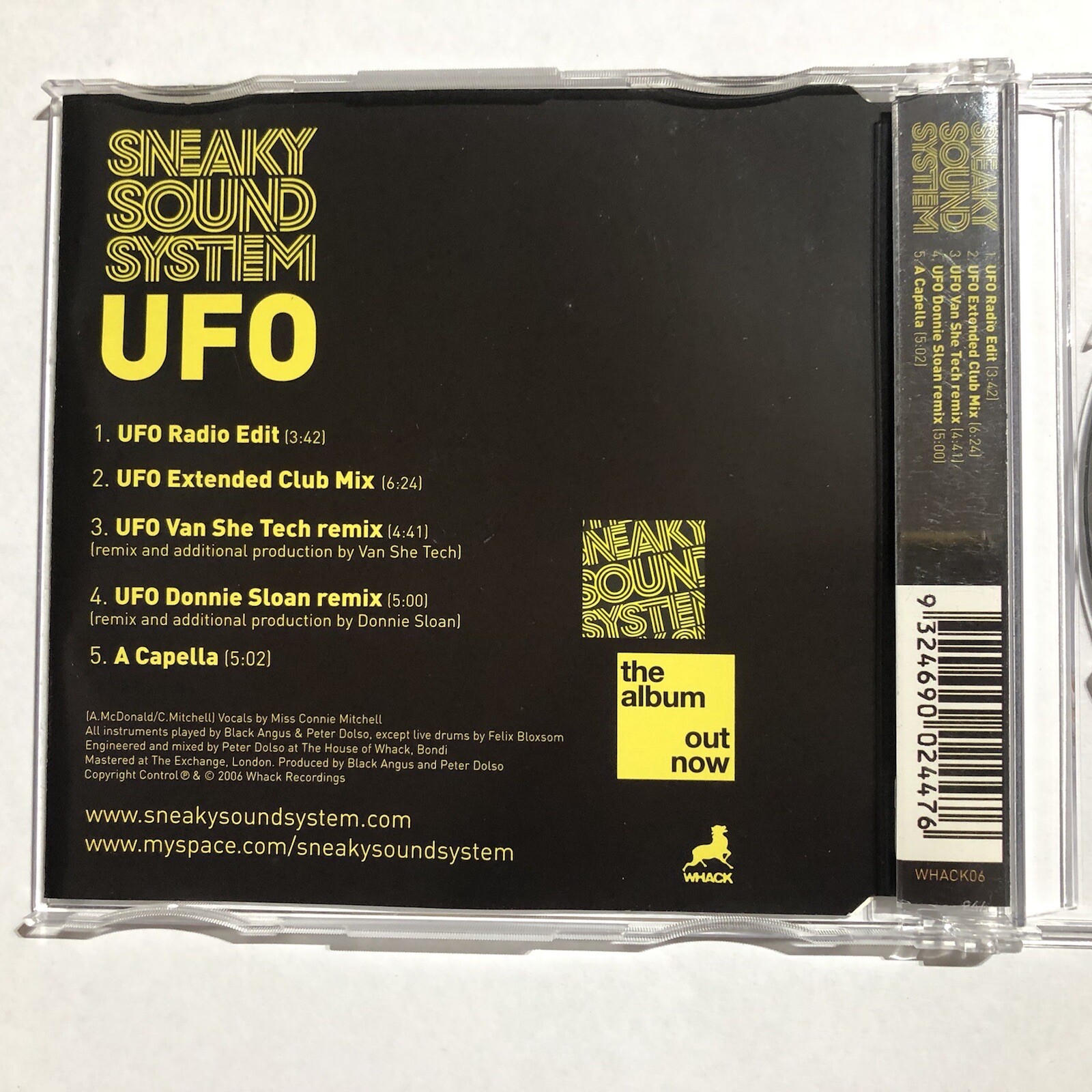 Sneaky Sound System - UFO CD Single Very Good _Sent Tracked . (20A23 ...