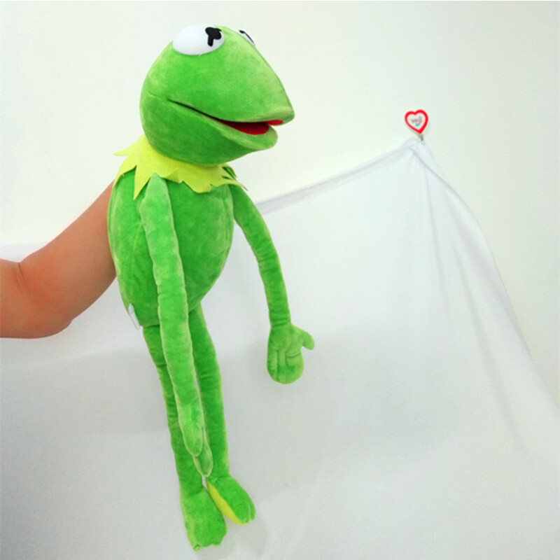 60cm New Big Full Body Kermit the Frog Hand Puppet Soft Plush Toy Xmas ...