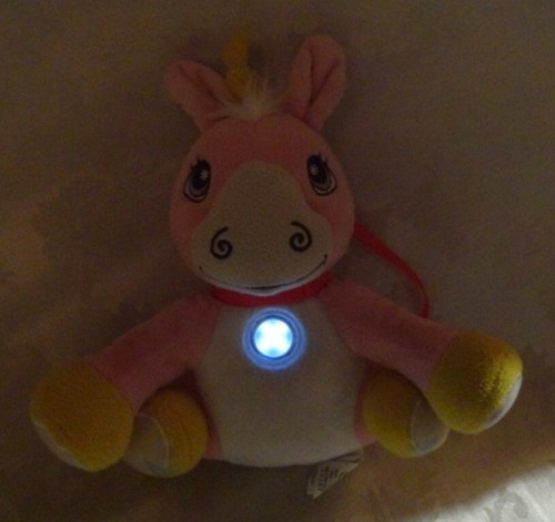 BABY Unicorn Flashlight Friends Lights Up 10" Plush Bedtime Buddy ...