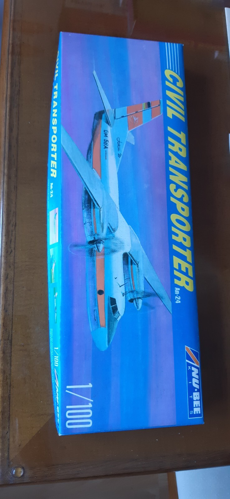 1:100 Vintage NU.BEE VEB Plasticart GDR Model Plane Kits COLLECTION ...