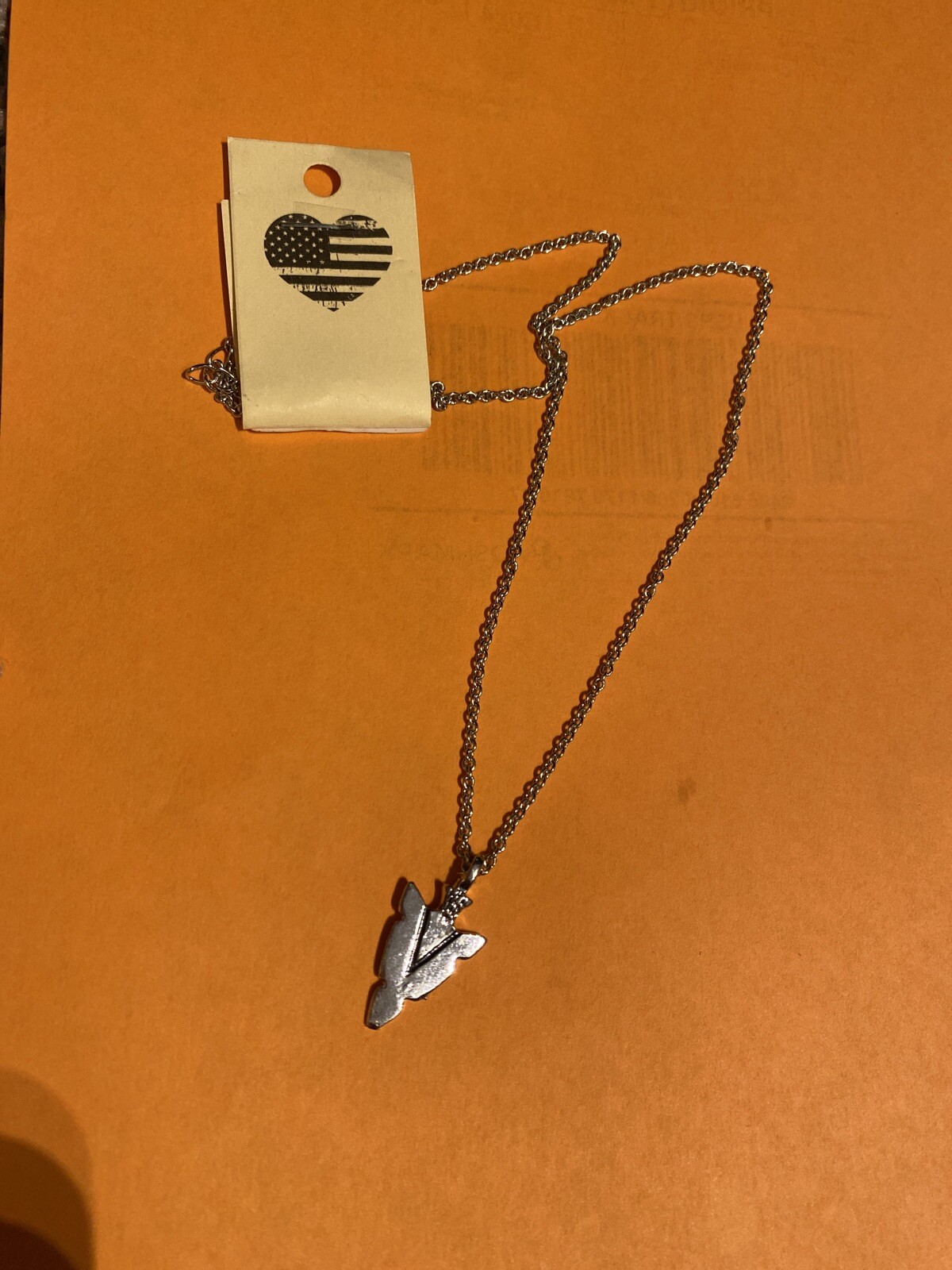 Brandy Melville Silver Arrowhead Charm Necklace | eBay