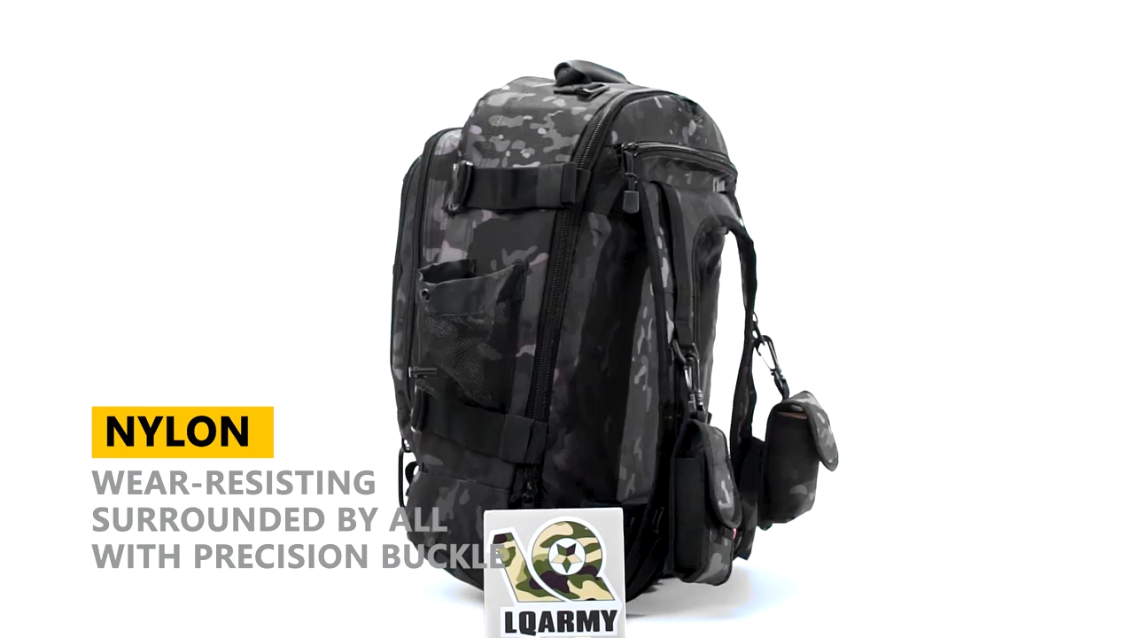 60L Military Molle Camping Backpack Tactical Camping Hiking Travel Bag ...