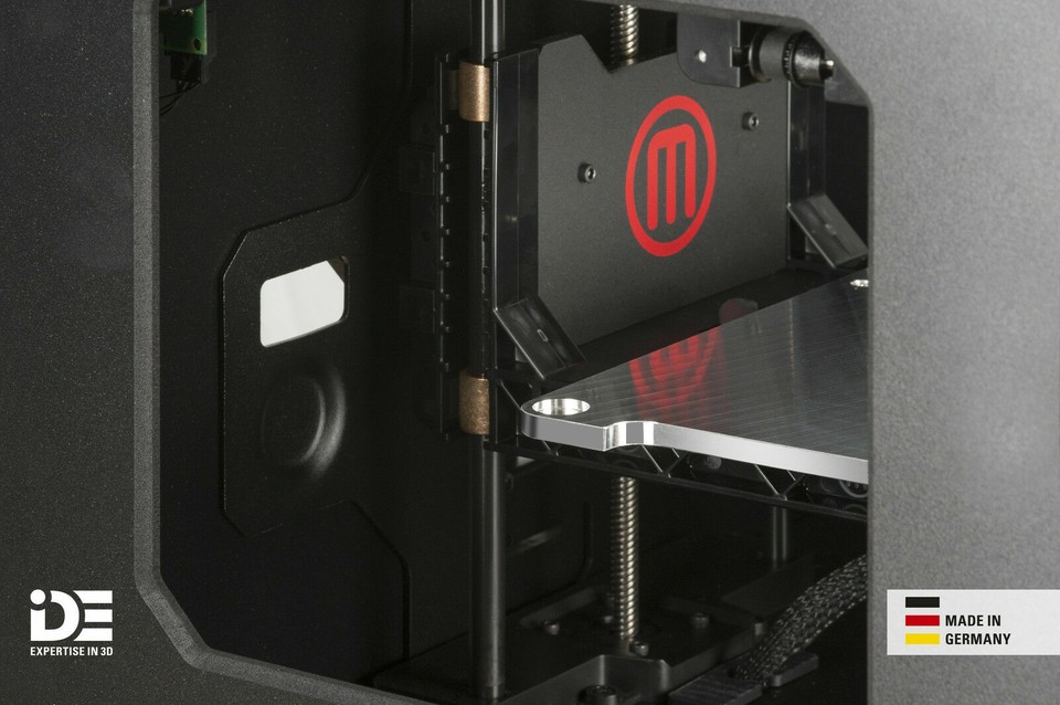 IDE Makerbot Replicator 2 & 2X HBP heated glass build plate bed upgrade ...
