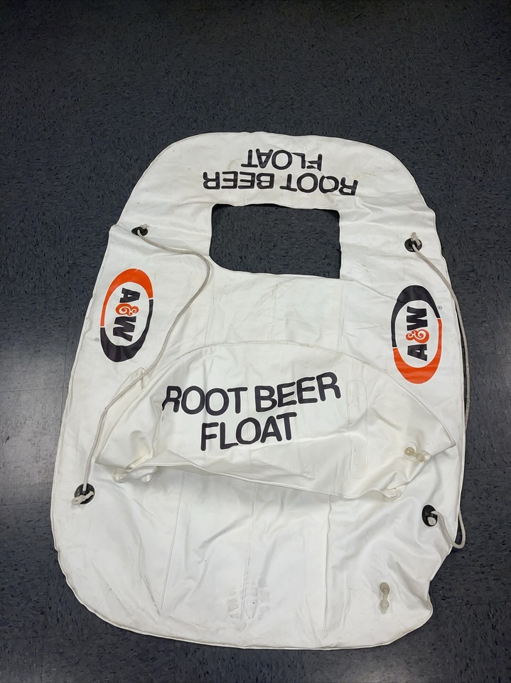 RARE Vintage A&W Root Beer Inflatable BOAT/Raft Float Heavy Duty | eBay