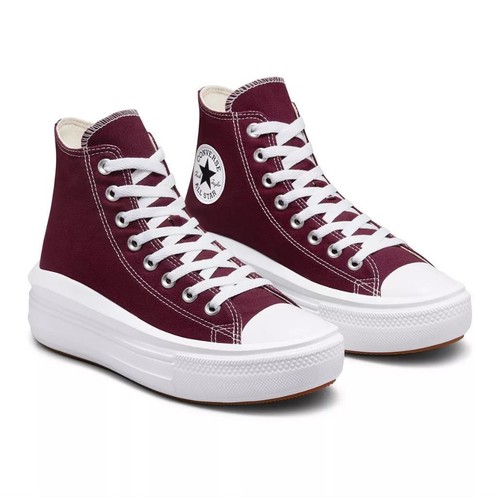 New NIB Converse Beetroot Deep Red Chuck Taylor All Star Platform Move ...