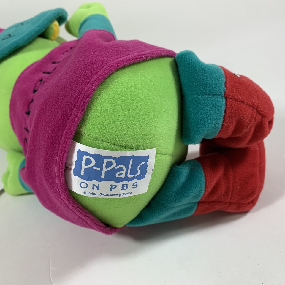 Vintage 90's PBS P-Pals Pernell Plush, 14" L * New Old Stock with Tag ...