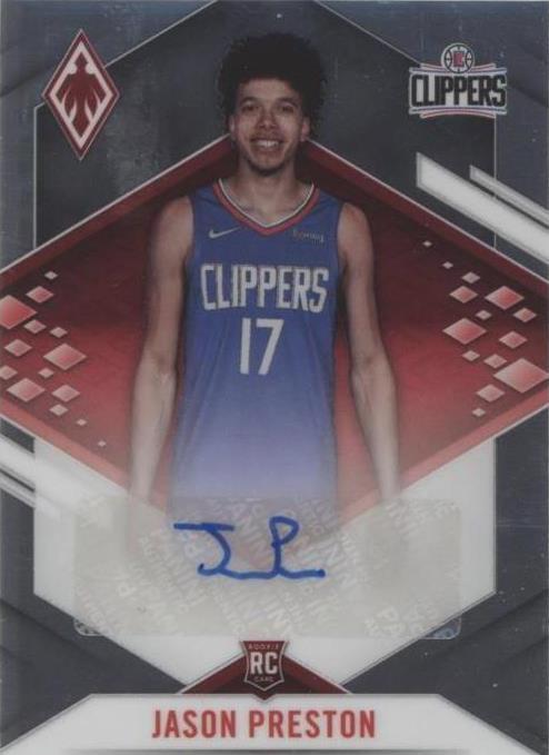 2021-22 Panini Chronicles - Phoenix Rookie Auto Jason Preston #PRA-JPR /149 (AU, RC) for sale ...