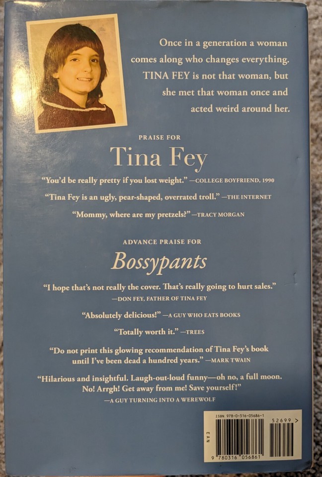 Bossypants by Tina Fey (2011, Hardcover / Hardcover) 9780316056861 | eBay