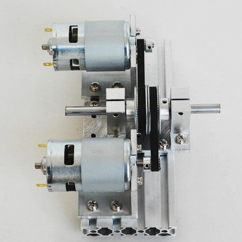 DC Motor Large Torque12V 24V DC Dual Spindle Motor Drive Kit 775 795 ...