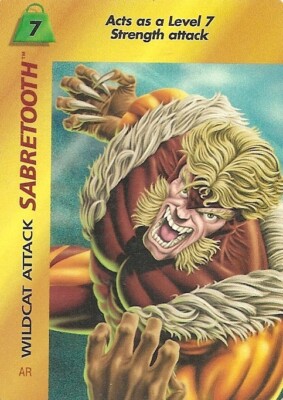 Marvel Overpower Sabretooth Wildcat Attack special - Original OP | eBay