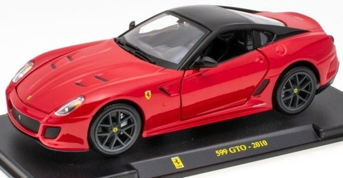 Ferrari 599 GTO Red 2010 1:24 Scale Model Car in Display Case | eBay