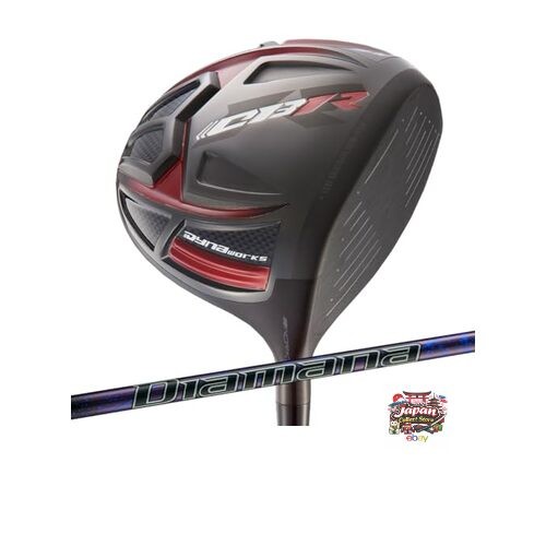 WORKS GOLF CBR Black Series 2 Driver with Diamana for DRACON Shaft 46 ...