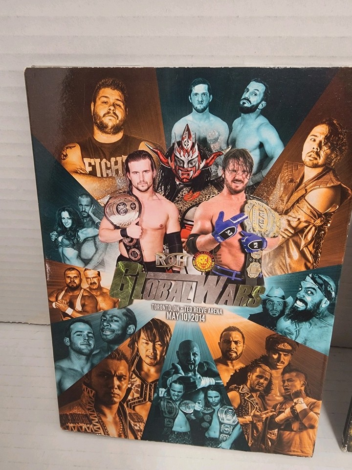 ROH War of the Worlds & Global Wars Wrestling DVDs 2014 Ring of Honor ...