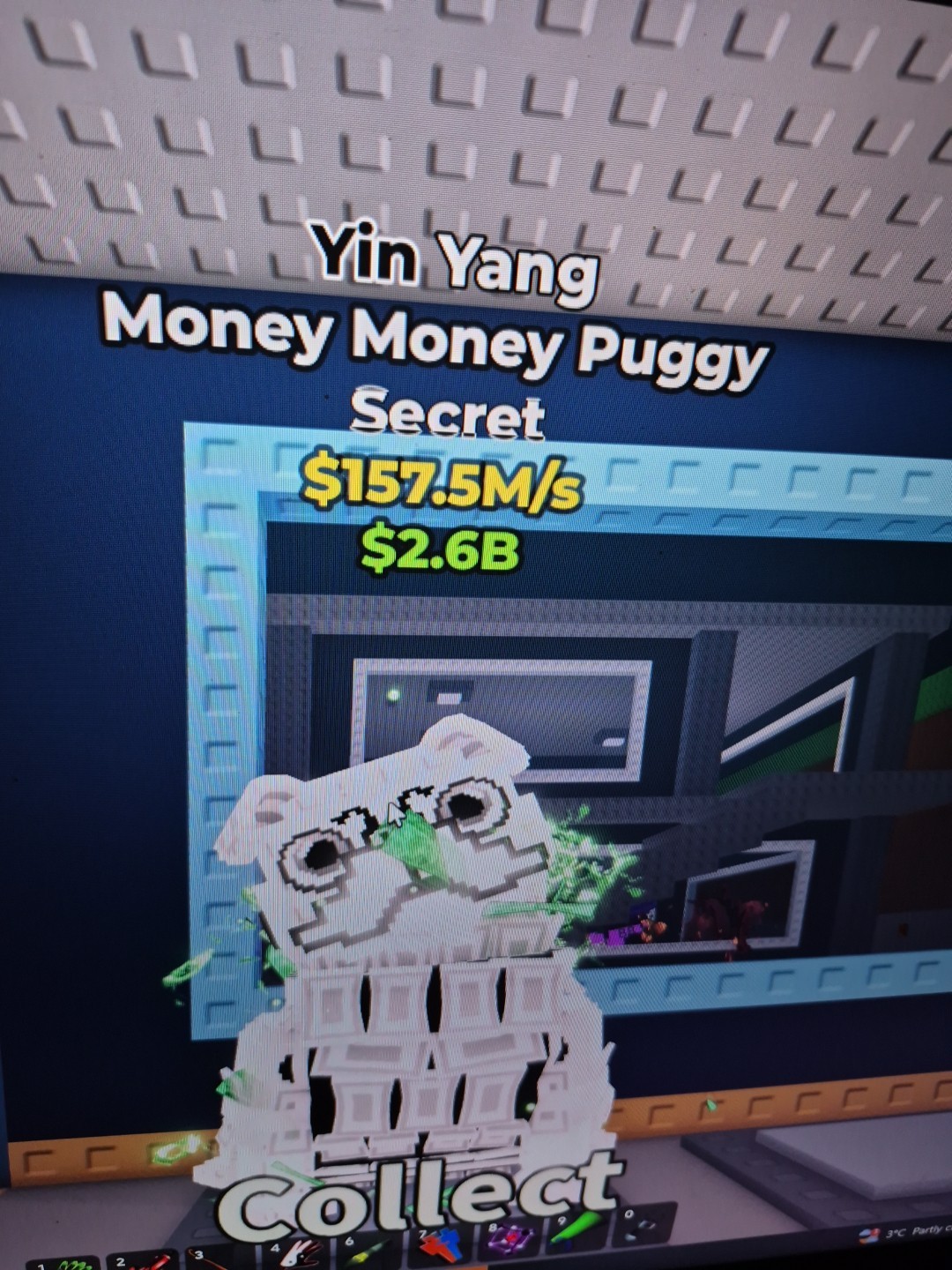 Yin Yang Money Money Puggy 157.5m/s Steal A Brainrot Roblox | eBay UK