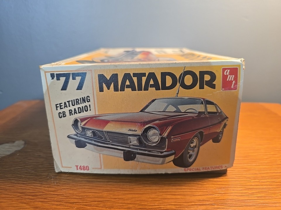 AMT 77 Matador AMC Vintage Model kit 1/25 scale T480 SEALED | eBay
