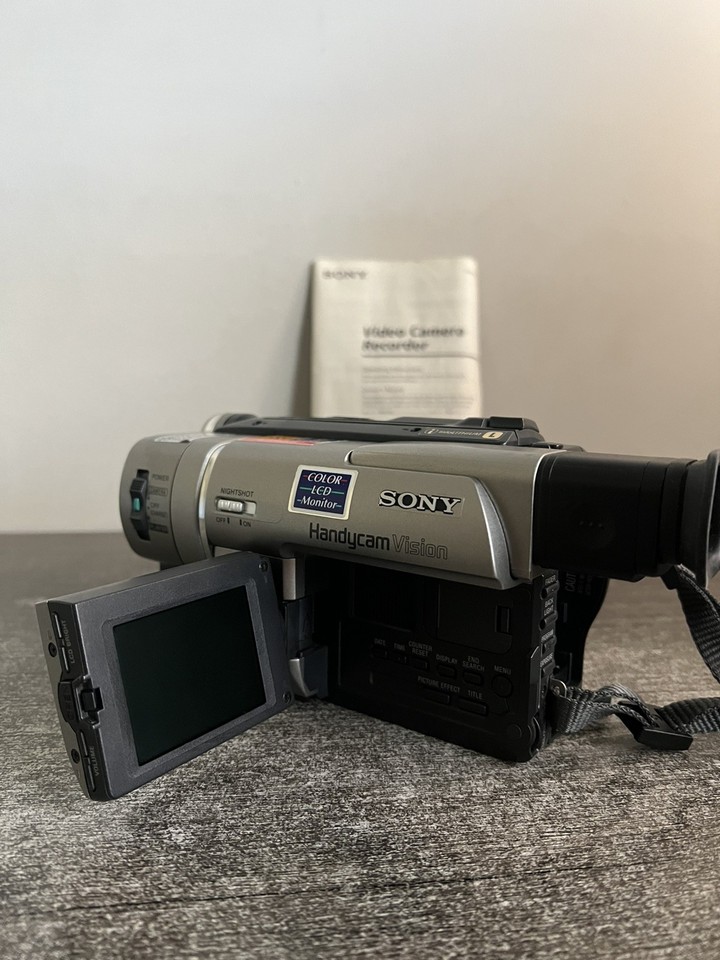 Sony Handycam Hi8 8mm Camcorder Home Video Tape Player Transfer Videos ...