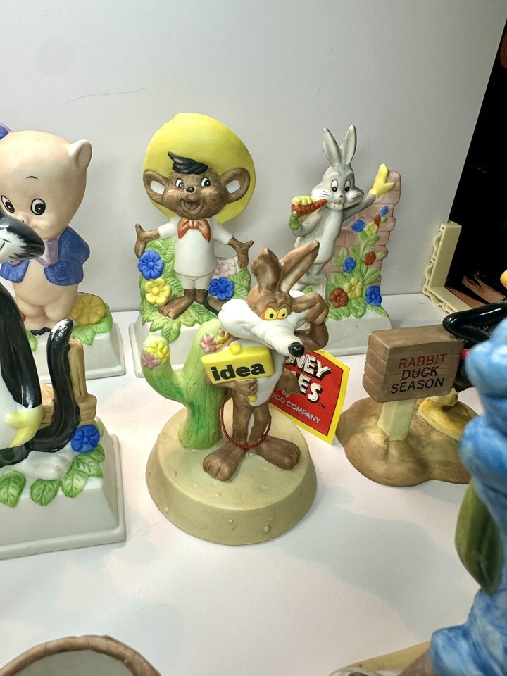 Vintage Looney Tunes Ceramic Figurines Lot Warner Bros Rare | eBay