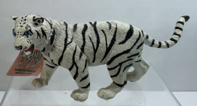 White Tiger (Panthera Tigris) Animal Cat Figure / Toy Safari Ltd New ...